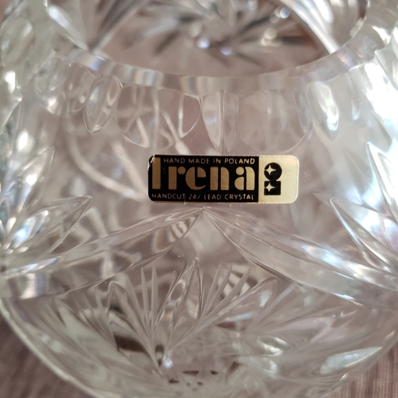 Irena | Accents | Vintage Irena 24 Lead Crystal Bowl | Poshmark